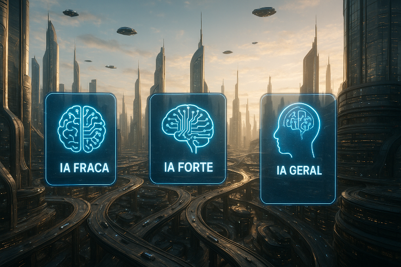 Diferença entre IA Fraca, IA Forte e IA Geral: Entenda os Três Ní...
